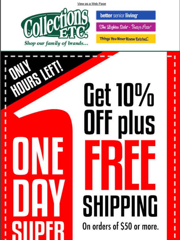 Collections Etc.: It's Official: Your New Coupon Is HERE! | Milled