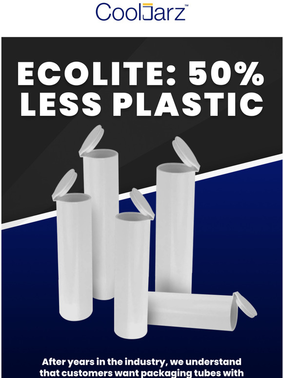 CoolJarz: New EcoLite Tubes: 50% less plastic for an ecologically ...