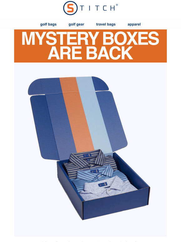 STITCH Golf: Mystery Boxes Are Back What Will Be In Yours | Milled