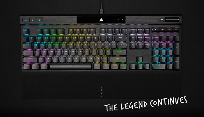 Corsair: New K70 RGB PRO: The Legend Continues - Available at CORSAIR ...