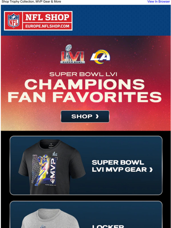 NFL: Top Picks in Official Champs Gear! | Milled