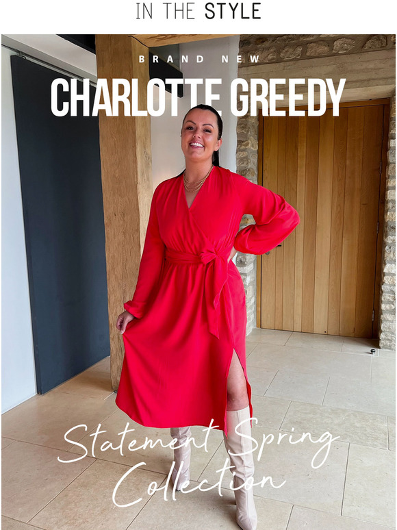 In The Style: Introducing: NEW Charlotte Greedy Statement Spring ...