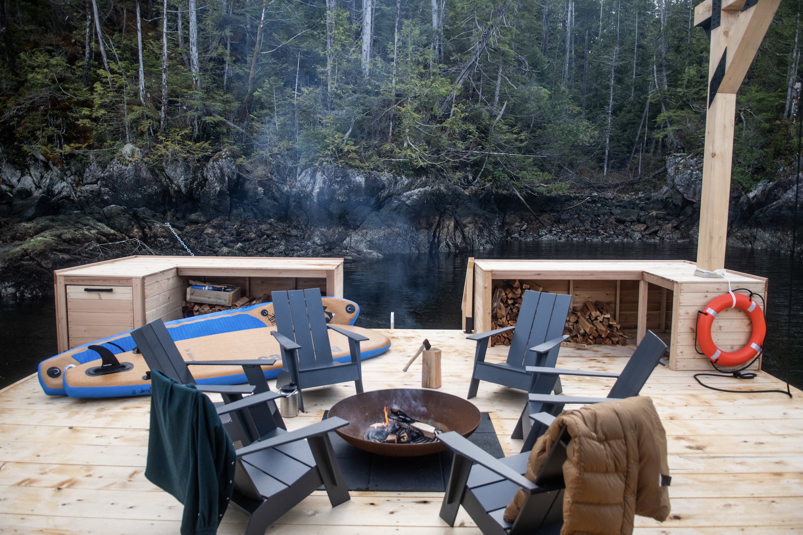 Tofino Resort + Marina: A Floating Wood-fired Sauna in Tofino? Yes ...
