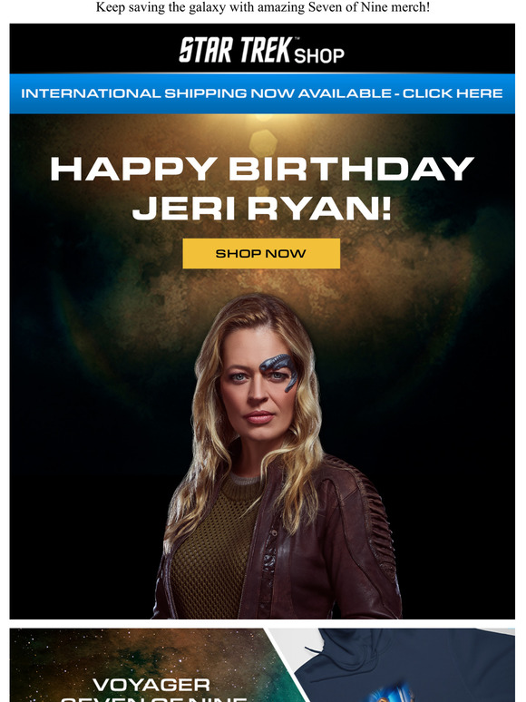 Star Trek: Happy Birthday Jeri Ryan! | Milled