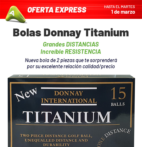 Álvarez: Bolas Donnay Titanium Sorprendente relacin calidad/precio | Milled