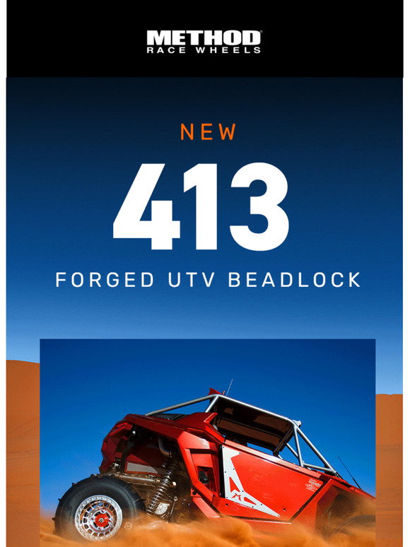 Method Race Wheels: Introducing the 413 Forged UTV Beadlock | Milled