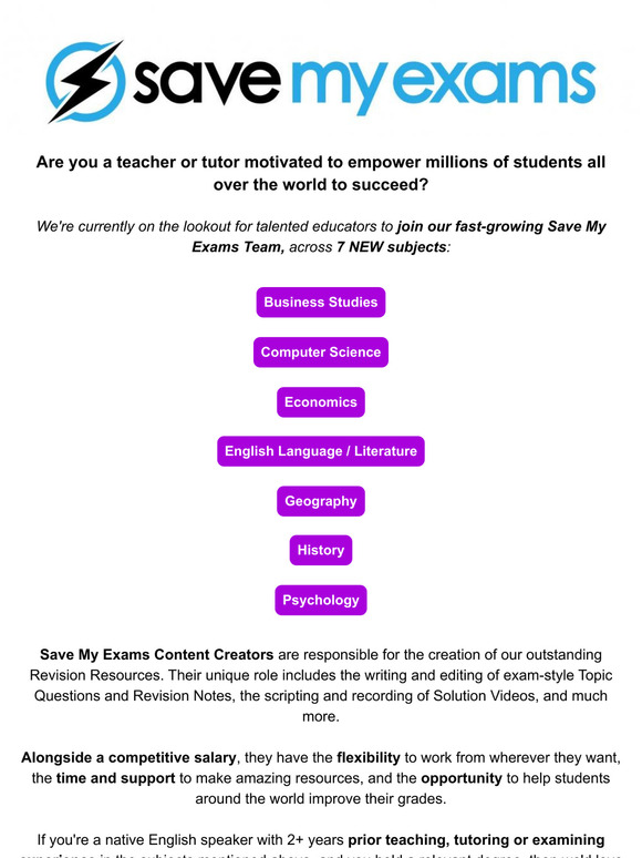Save My Exams: NEW: quick answers for our Topic Questions | Milled
