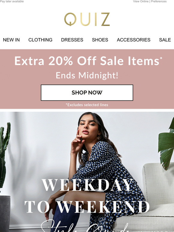 Quiz: Weekday to weekend style guide | Milled