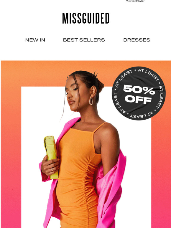 Missguided UK Email Newsletters: Shop Sales, Discounts, and Coupon Codes