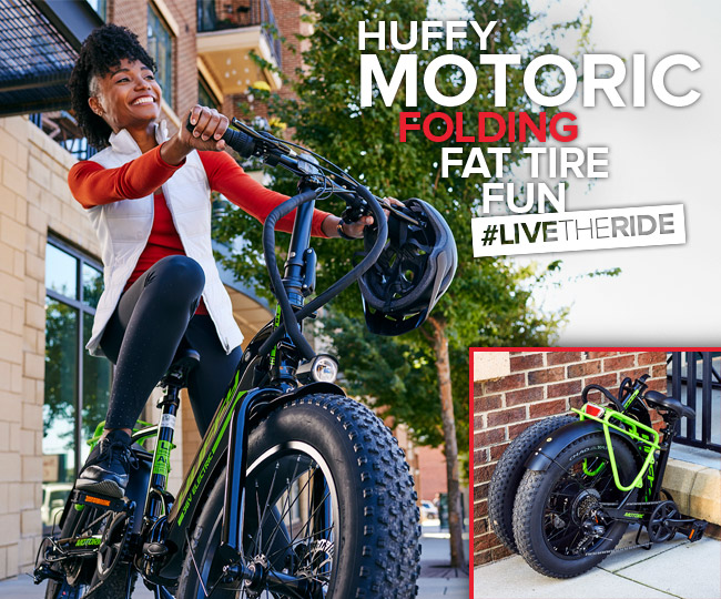 Huffy: ALL NEW MODEL - Motoric E-bike by Huffy! | Milled