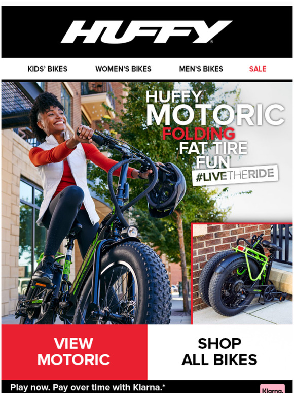 Huffy: ALL NEW MODEL - Motoric E-bike by Huffy! | Milled