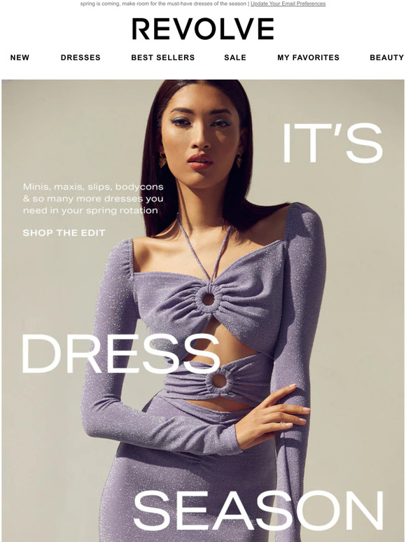 REVOLVE Email Newsletters: Shop Sales, Discounts, and Coupon Codes