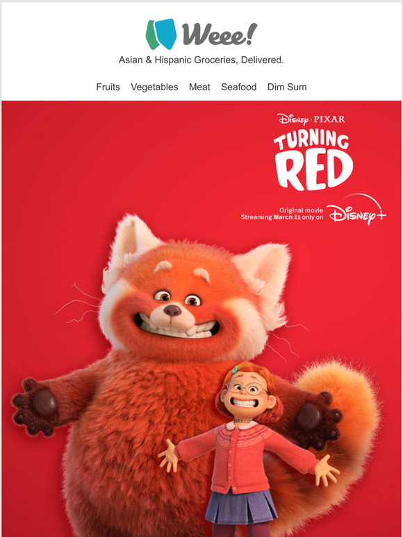 Weee!: Watch Disney and Pixars Turning Red with Weee! | Milled