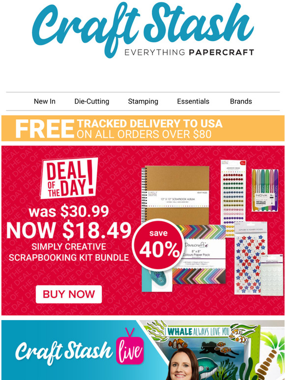 Craft Stash: Made To Surprise Die-cutting Machine Live Launch | Milled