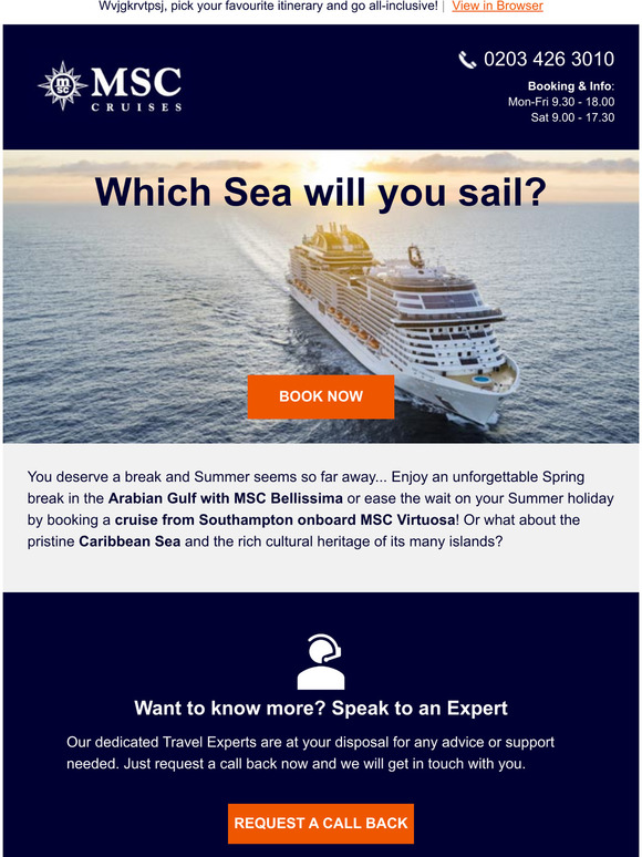 MSC Cruises: Spring break or Summer holiday? | Milled