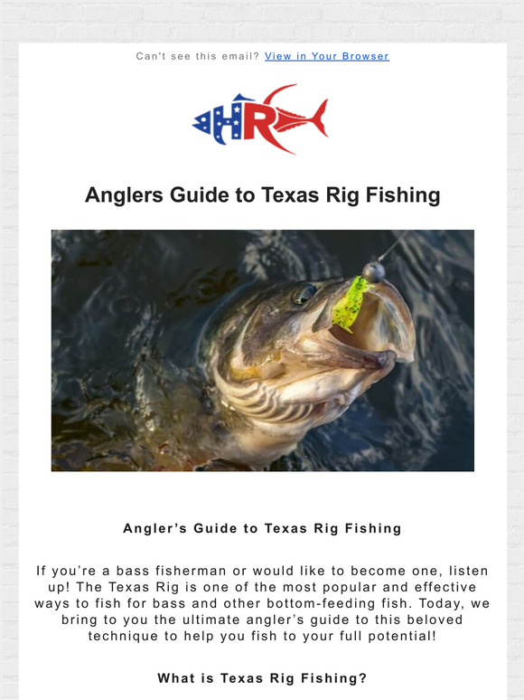 Apparel by Home Run: Angler's Guide To Texas Rig Fishing | Milled
