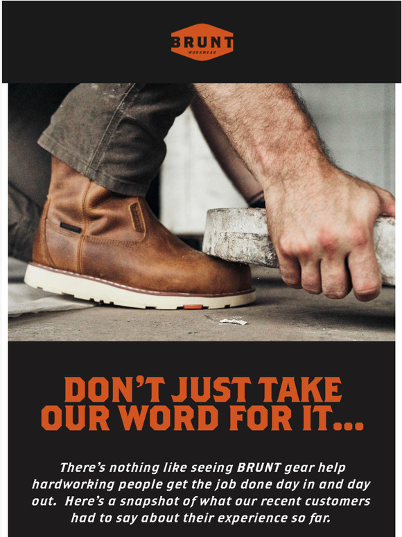 BRUNT Workwear: Offering more than just a great product... | Milled