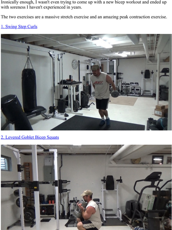 FitStep: This weird 2-exercise combo TRASHED my biceps... | Milled