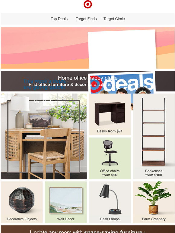 Target: Create a clutter-free home office. | Milled