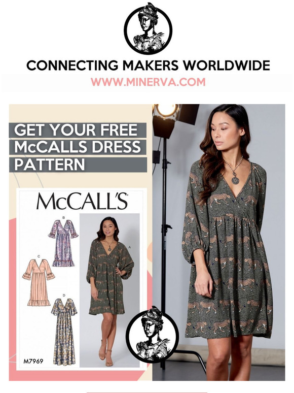 Minerva: Have you downloaded your free McCall's dress pattern | Milled