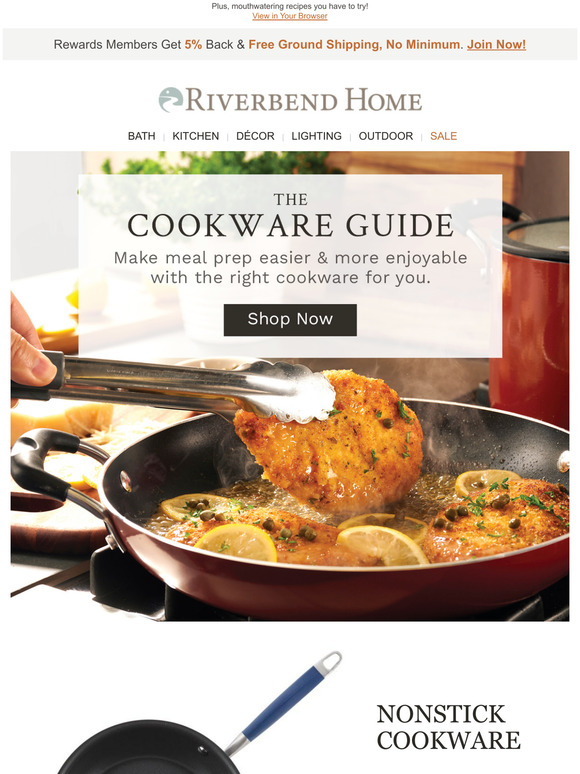 Riverbend Home: On the Menu: The Ultimate Cookware Guide | Milled