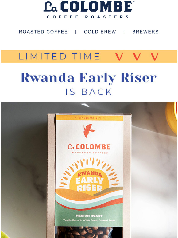 La Colombe Coffee: This medium roast is back by popular demand! | Milled
