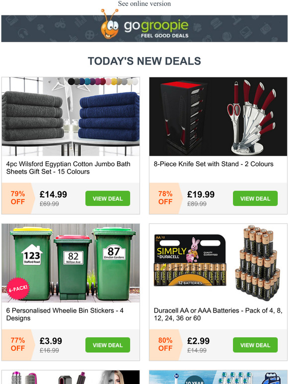 Go Groopie: CONFIRMED: An item in your shopping cart is now on SALE ...