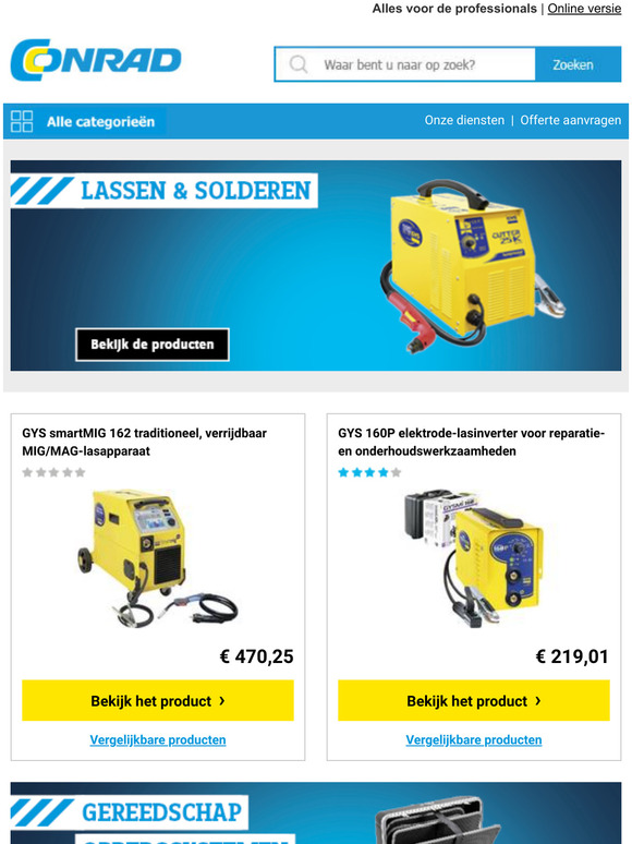 Conrad: Opbergsystemen voor gereedschap. | Milled