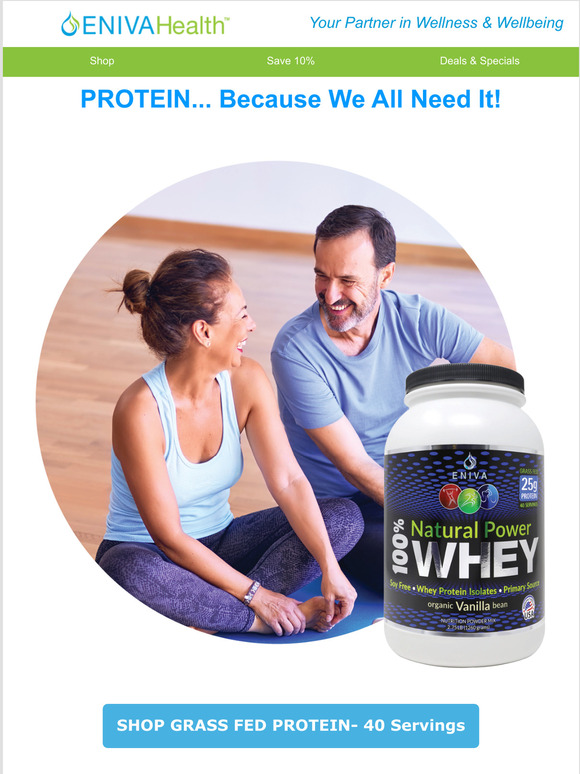 Eniva: Tone & Strengthen your body. Power Up Naturally. | Milled