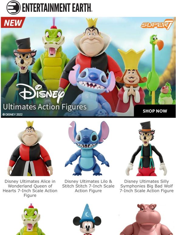 EntertainmentEarth.com: New Super7 Disney Ultimates! | Milled
