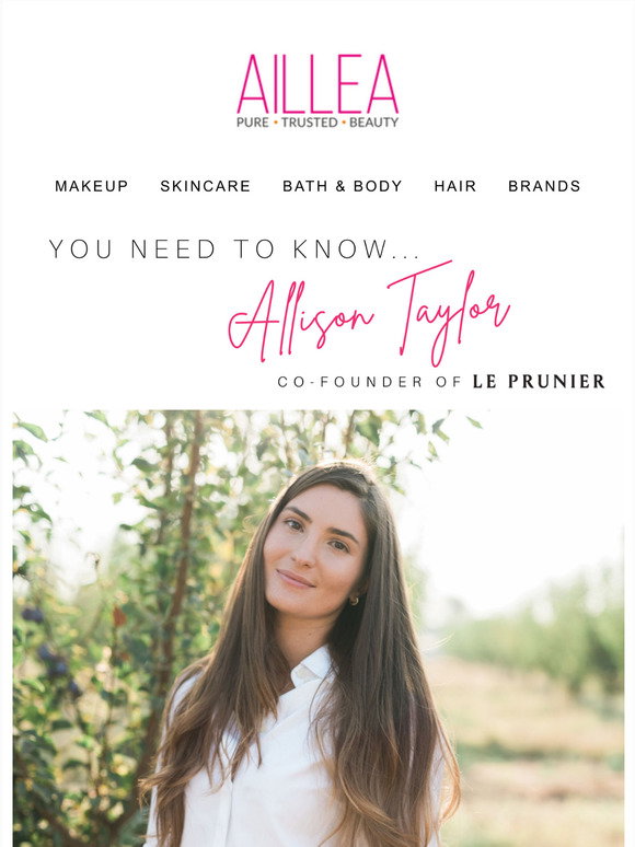 AILLEA: You NEED to know the co-founder of Le Prunier! | Milled