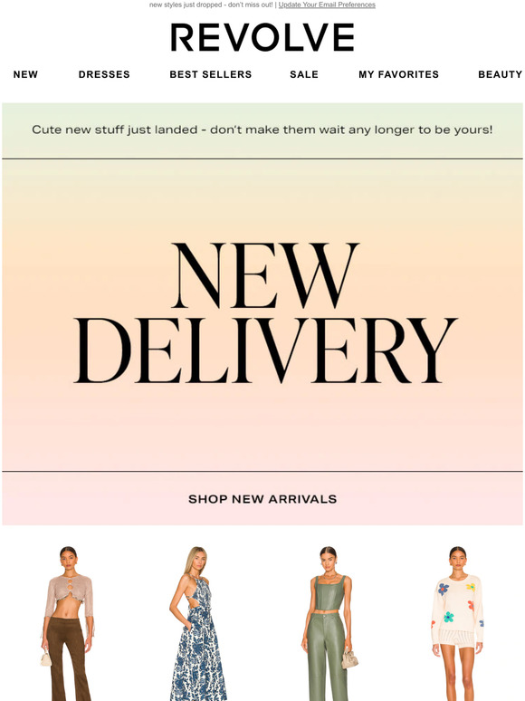 REVOLVE Email Newsletters: Shop Sales, Discounts, and Coupon Codes