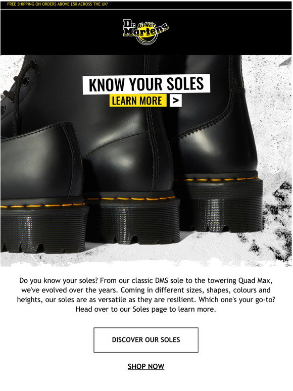 Dr. Martens: Get to know your soles | Milled