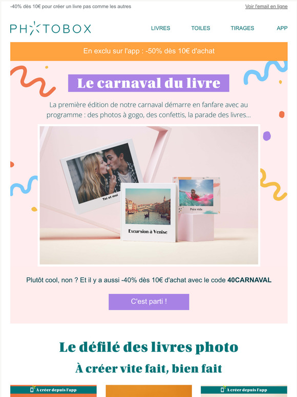 PhotoBox: Nos albums font grimper la temprature | Milled