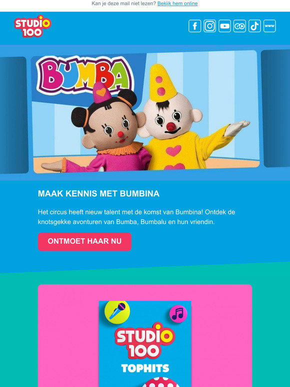 Studio 100: Ontmoet het nieuwe vriendinnetje van Bumba! | Milled