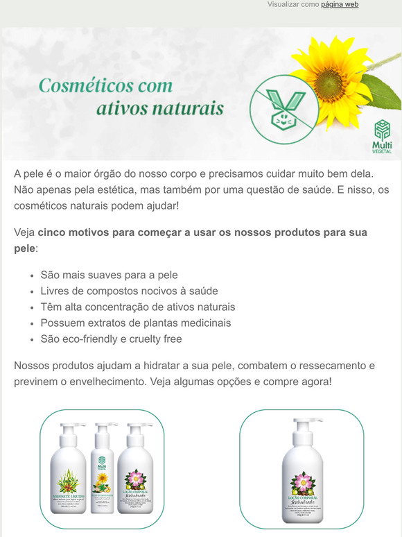 Multi Vegetal: 5 motivos para usar produtos Multi Vegetal para a pele ...