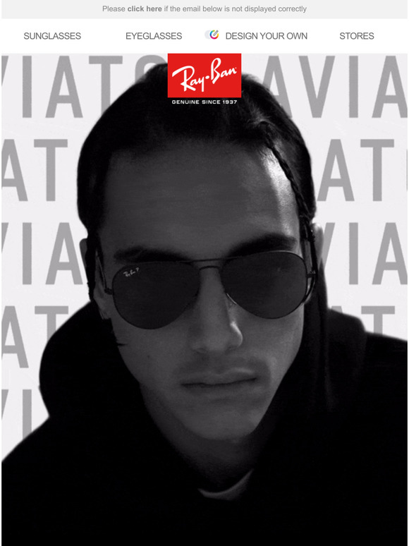 Ray-Ban: Aviator // Iconic since 1937 | Milled