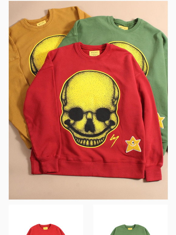 Prospective Flow: Smiley Skull Sweatshirt 3 Color Ways! | Milled