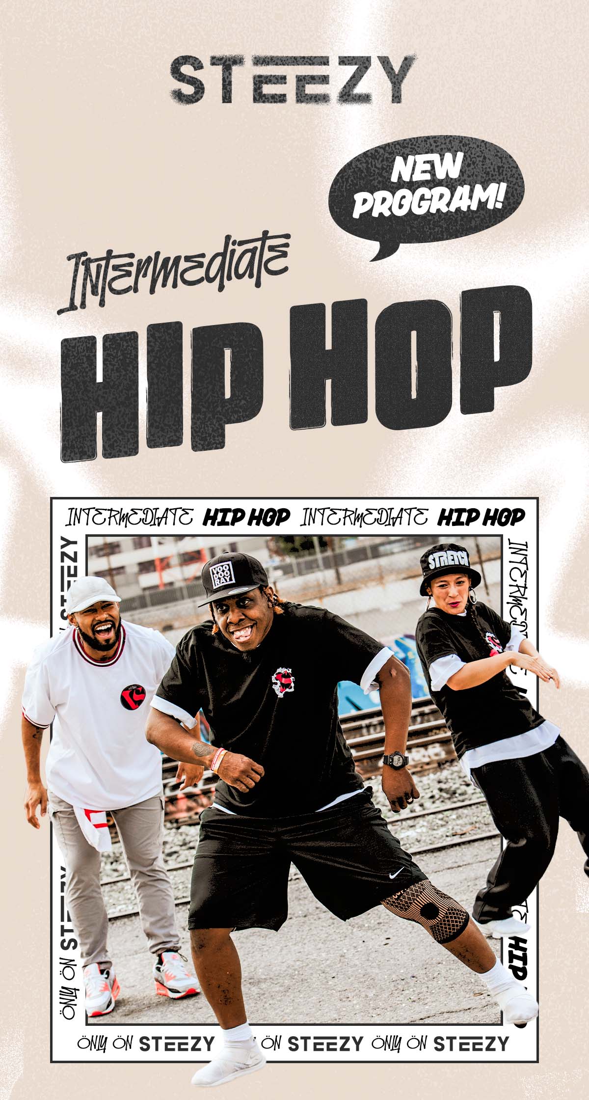 STEEZY: IT'S HERE! The Intermediate Hip Hop program | Milled