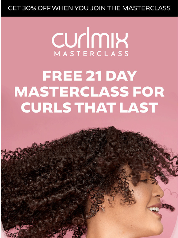 CurlMix: Join this FREE class TODAY to master your curls | Milled