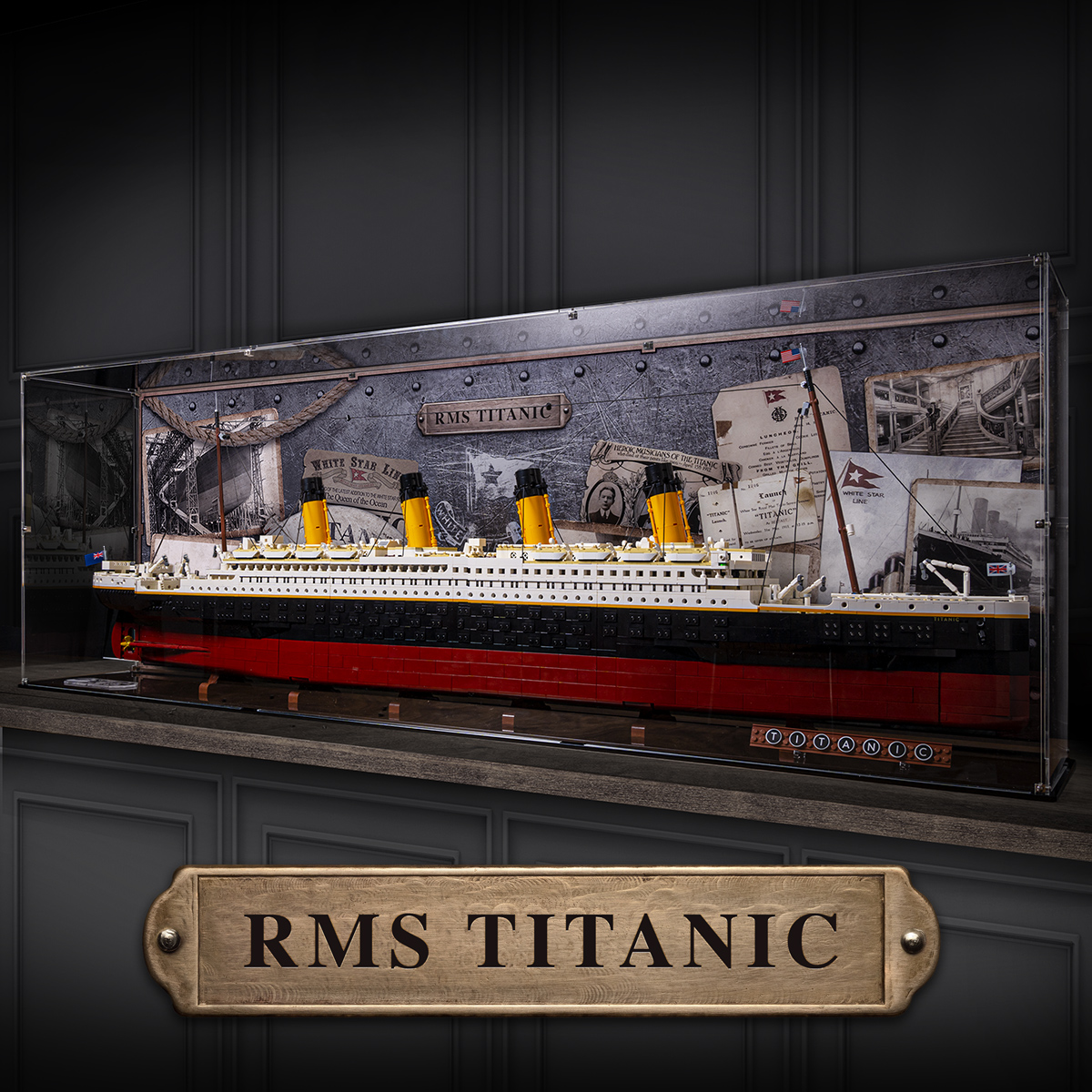 Wicked Brick: Display the stunning LEGO Titanic | Milled