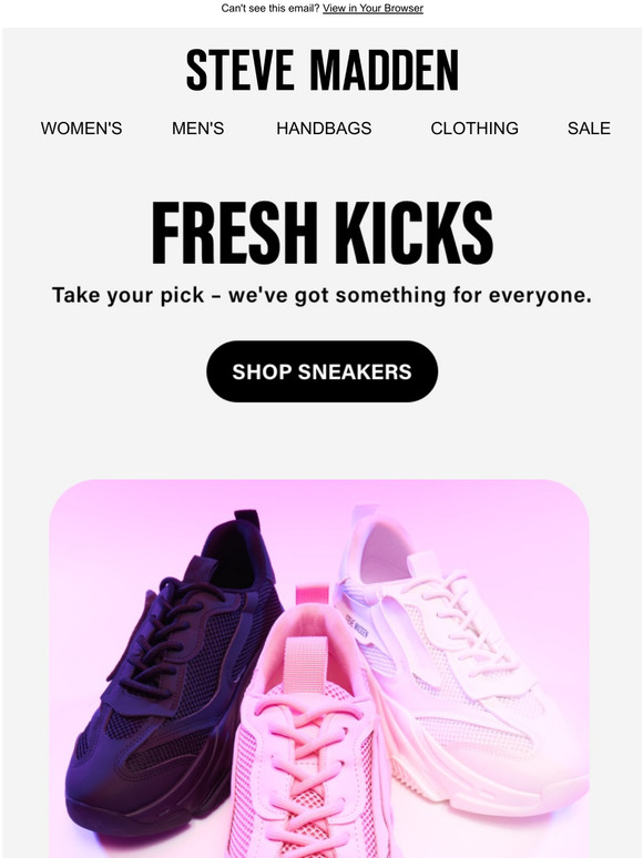 Steve Madden: Fresh Kicks | Milled