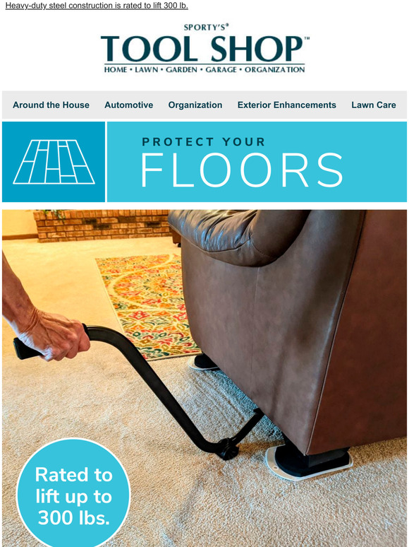 Sporty's Tool Shop: [Just In] EZ Furniture Lift High Capacity | Milled