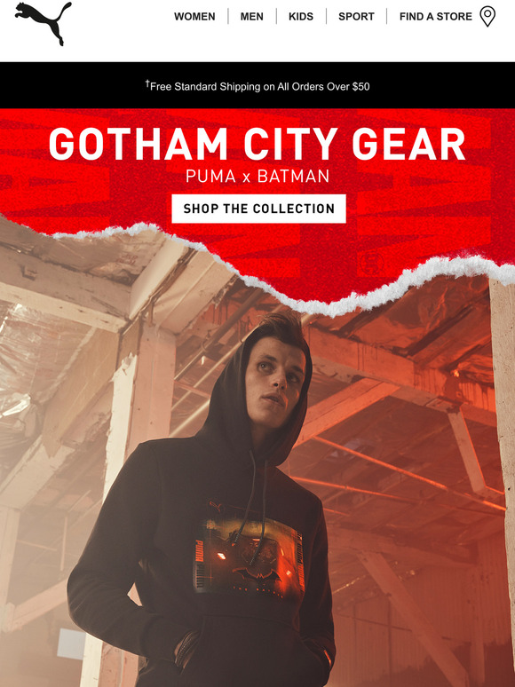 Puma: PUMA x BATMAN Is Here | Milled