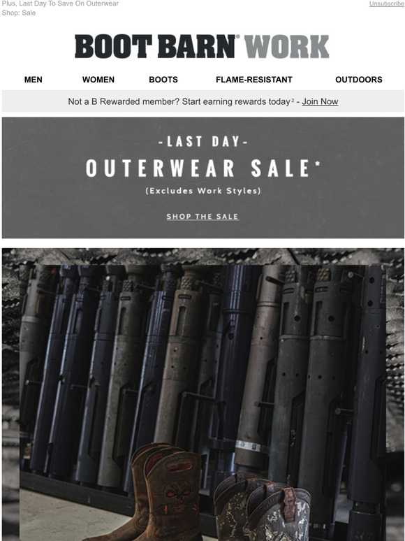 BootBarn.com: High-Tech Work Boots | Milled