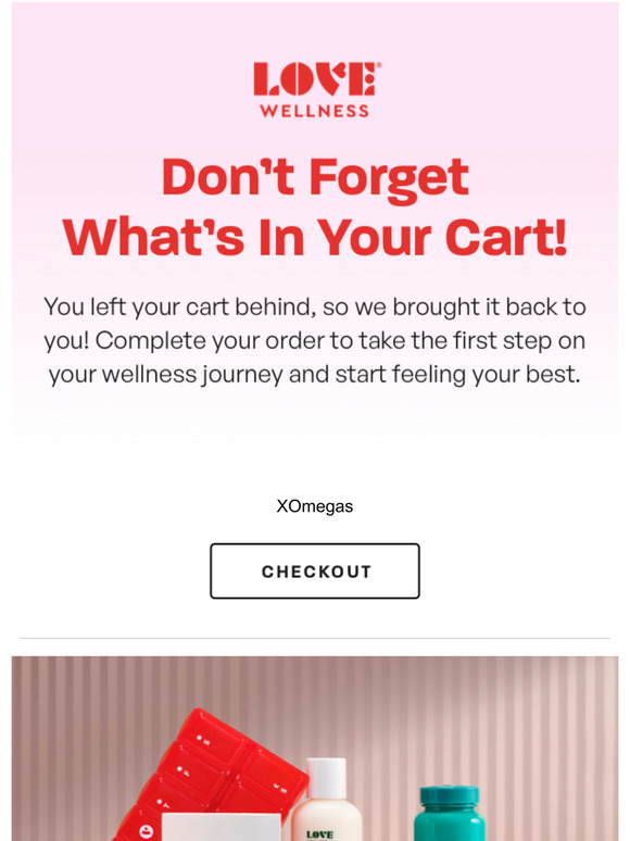 Love Wellness: Wait! You forgot to checkout | Milled