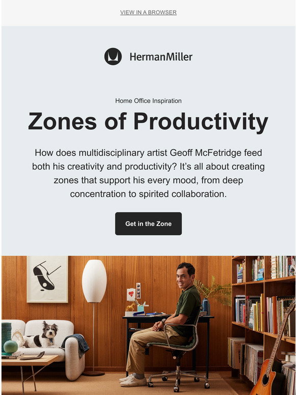 Herman Miller: A setup for creativity + productivity | Milled
