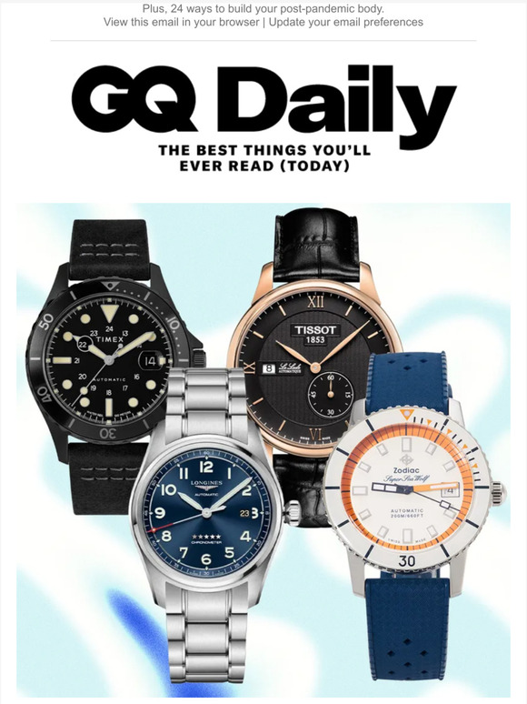 GQ: The Best Automatic Watches for Every Budget | Milled