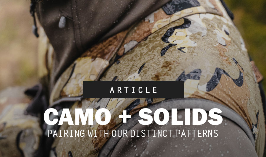 KUIU: Do you prefer solids, camo, or both? | Milled
