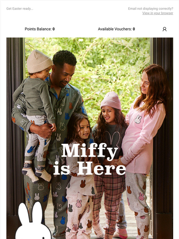 Cotton On: Just landed: Miffy Sleep for the whole family | Milled